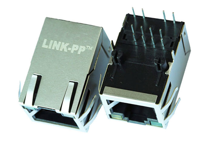 ARJM11C7-811-KB-ER4-T सिंगल पोर्ट RJ45 कनेक्टर के साथ 5G बेस-टी मैग्नेटिक